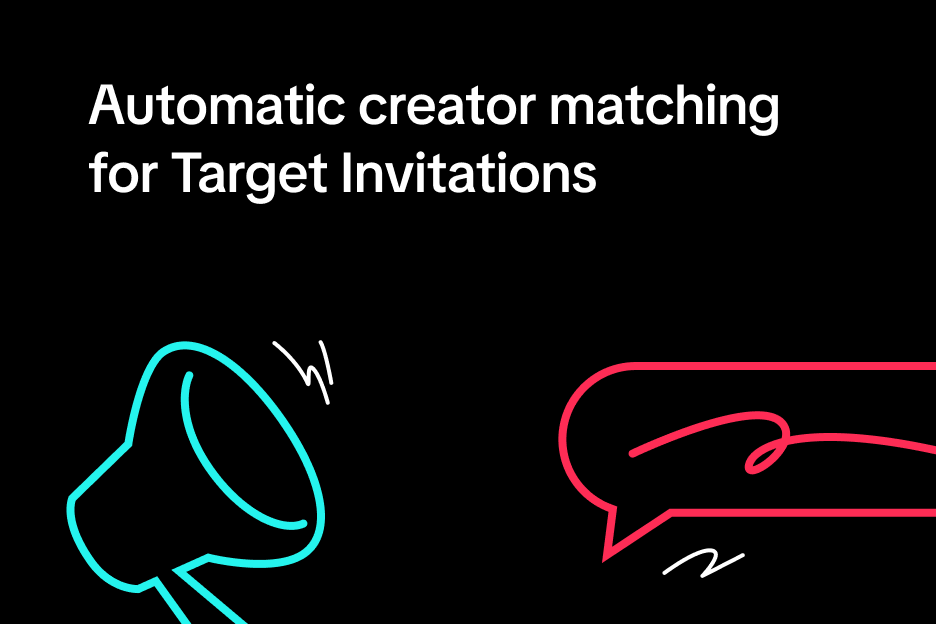 Automatic creator matching for Target Invitations